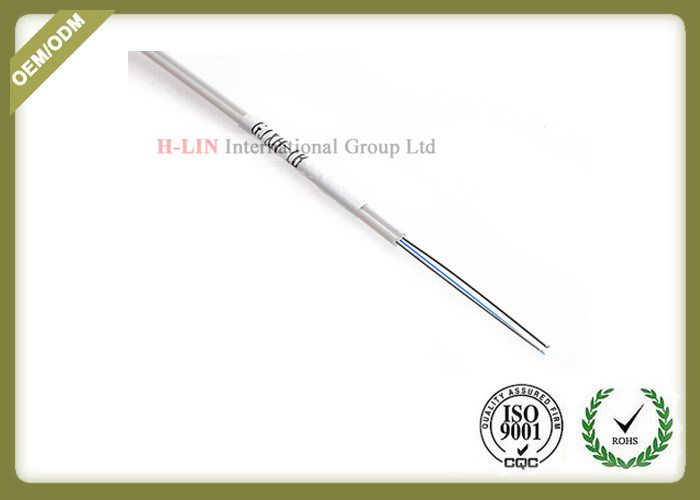 LSZH Jacket FTTH Fiber Optic Cable Customized Sheath Color For Indoor ...