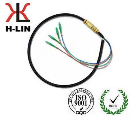 1 Core 2 Core 4 Core Pigtail Fiber Optic Cable With SC FC APC Connector ...
