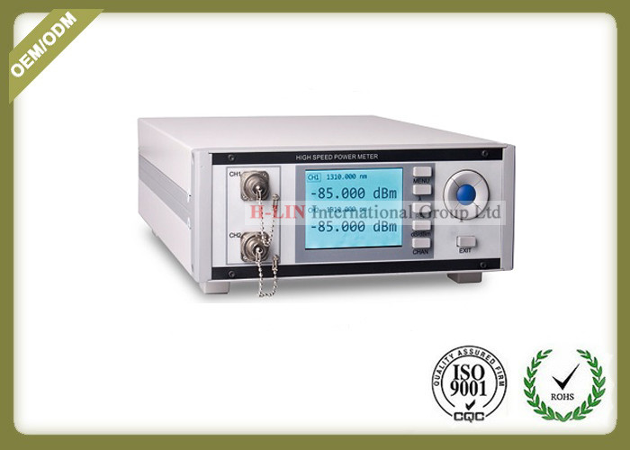 High Speed Fiber Optic Tools , Dual - Channel Optical Power Meter 850 ...